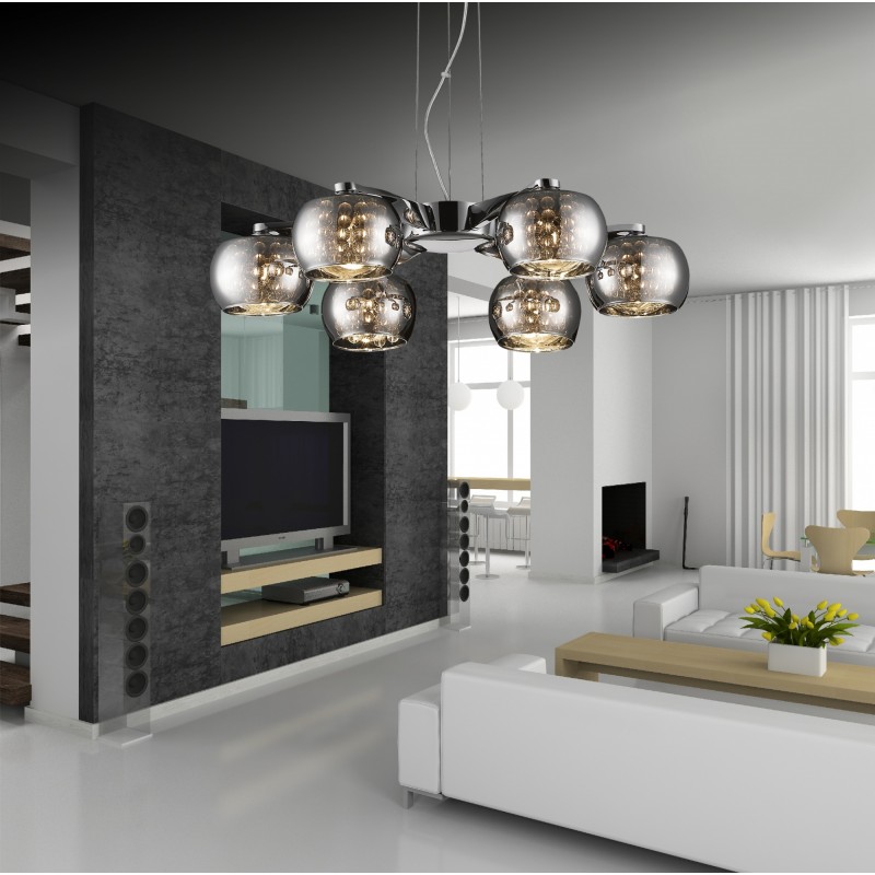 Lampy glamour: modny dodatek do luksusowych wnętrz - Modny-Dom.pl